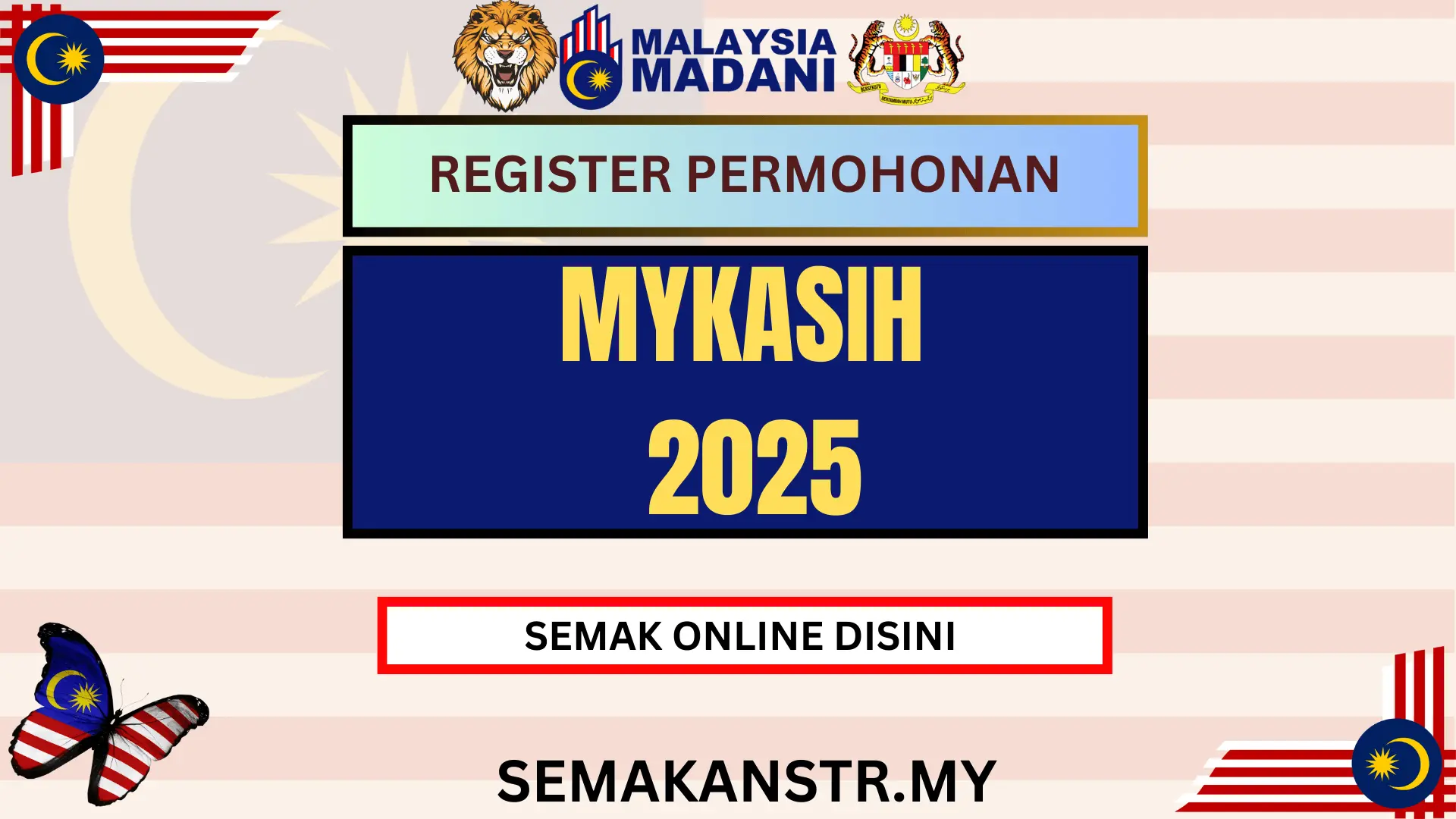 Cara Daftar MyKasih Register 2025 & Semakan Status Bantuan SARA RM300