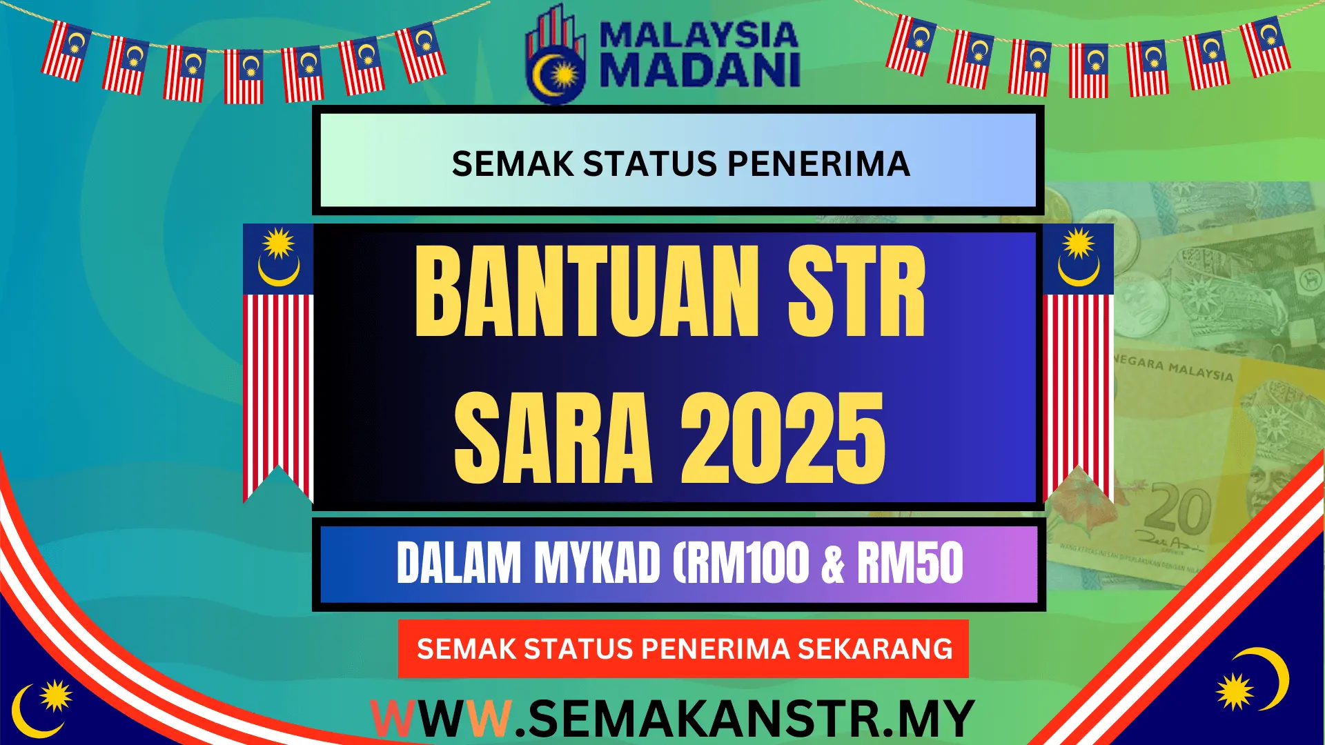SARA STR 2025: Status Bantuan MyKad
