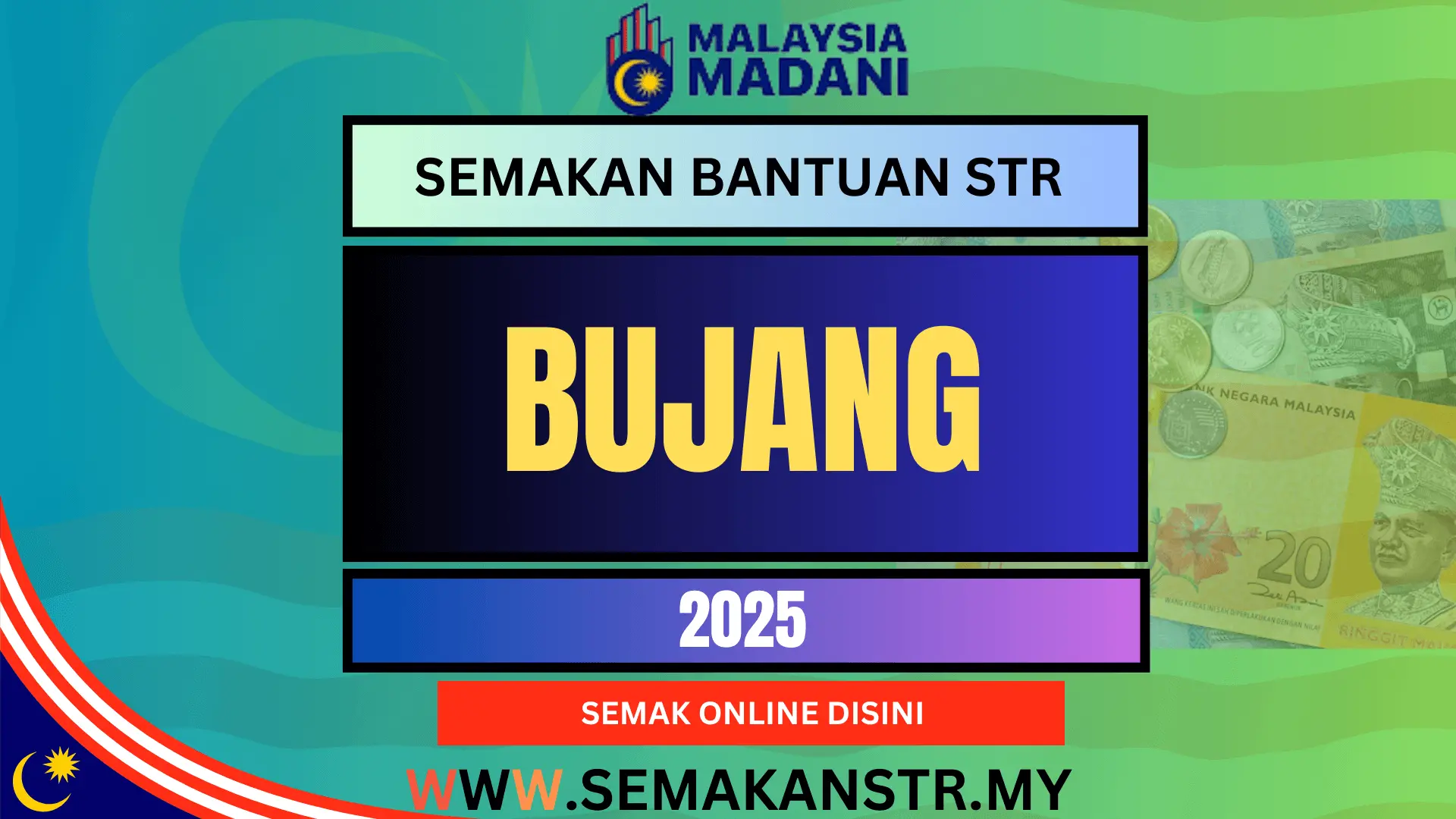 Bantuan STR Bujang 2025: Semakan Fasa 4 Online