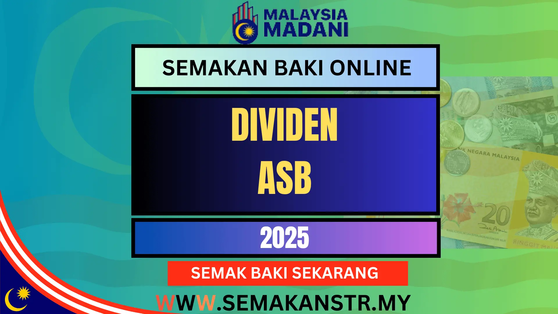 ASB Dividen 2025 dan Cara Kiraan Dividen ASB