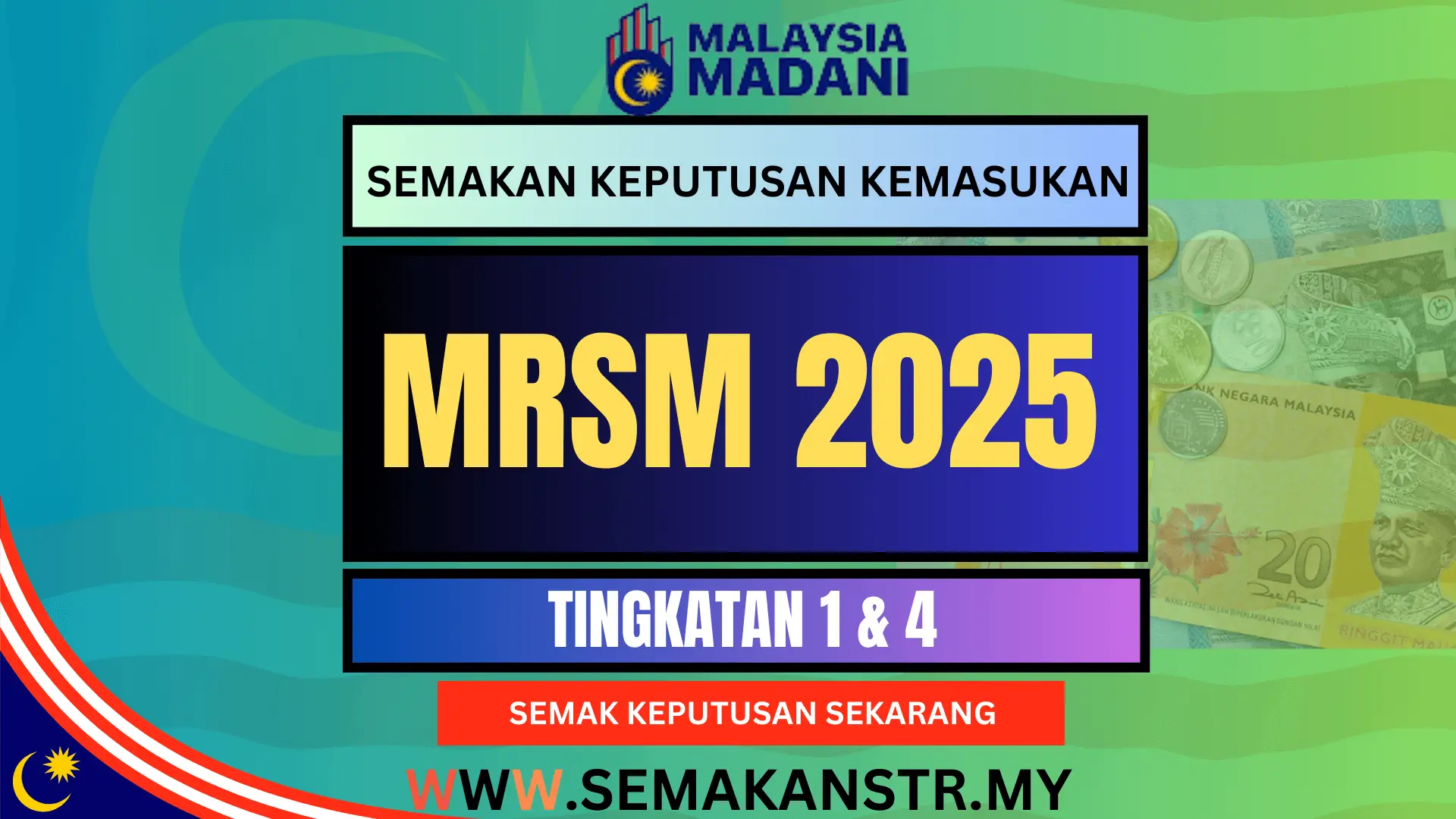 Semakan MRSM 2025
