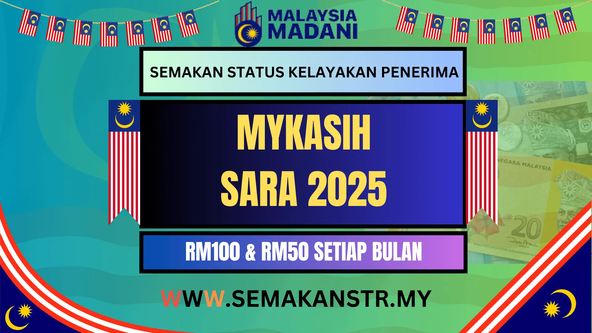 Semakan MyKasih Online 2025: Status Kelayakan & Bantuan RM100 RM50