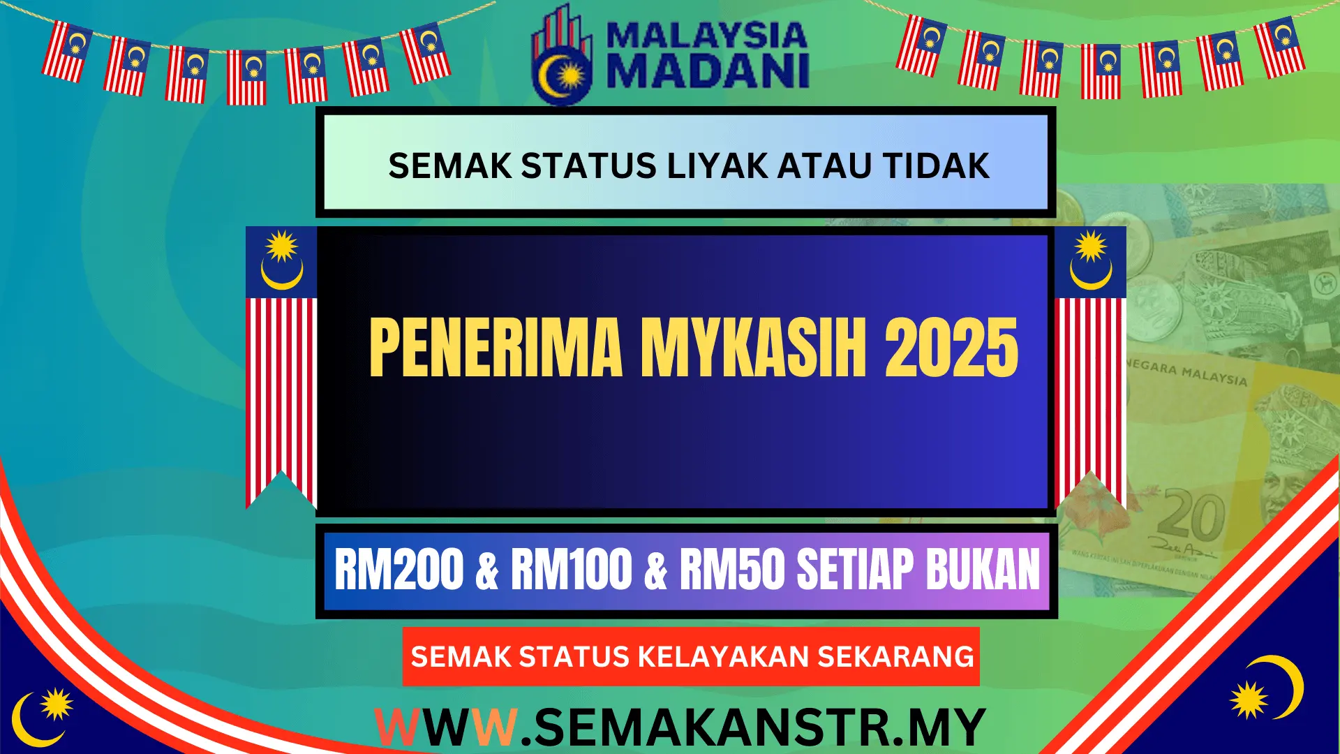 Portal Rasmi MyKasih: Semak Status Bantuan 2025