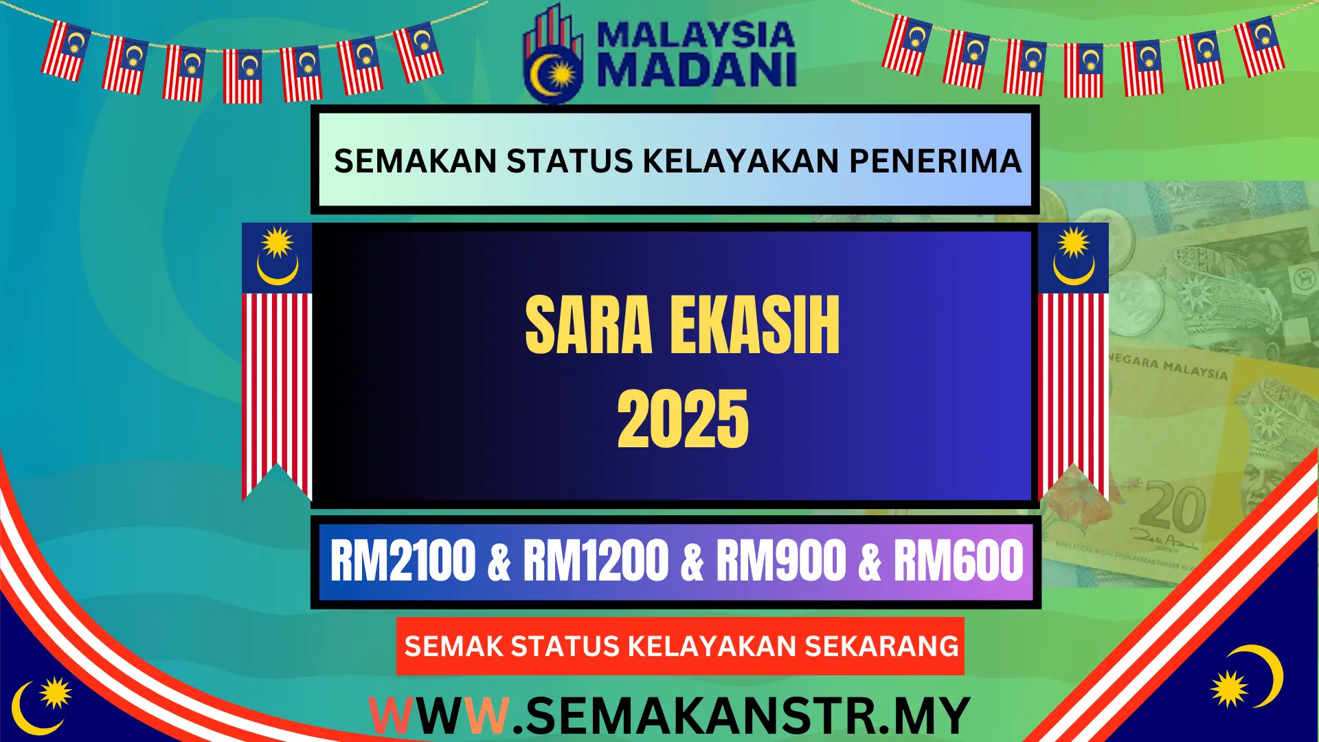 SARA eKasih Semakan 2025: Cek Kelayakan Penerima