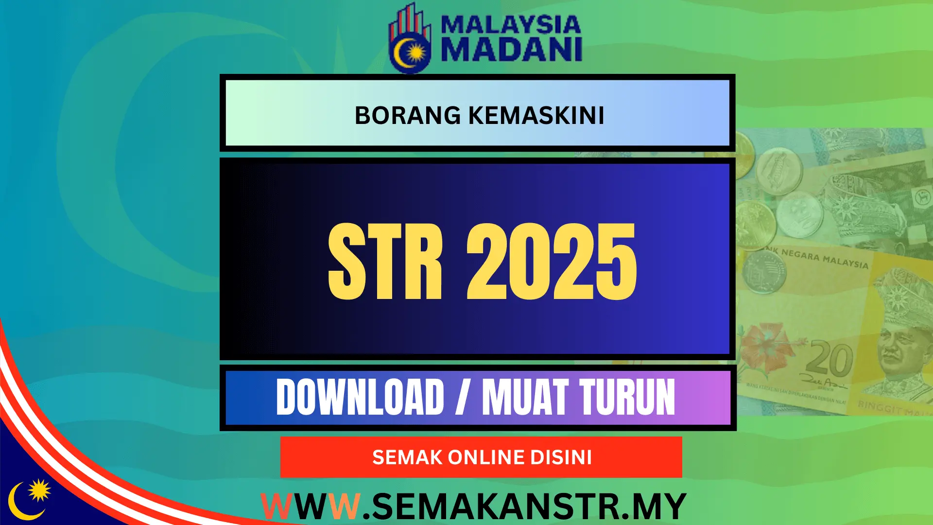Download Borang Kemaskini STR 2025 Online
