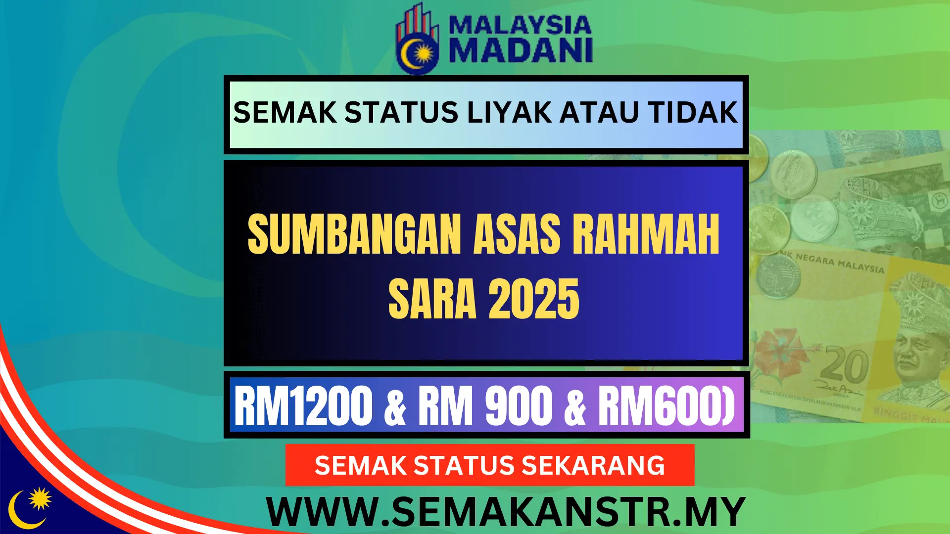 Semakan Sumbangan Asas Rahmah (SARA) 2025