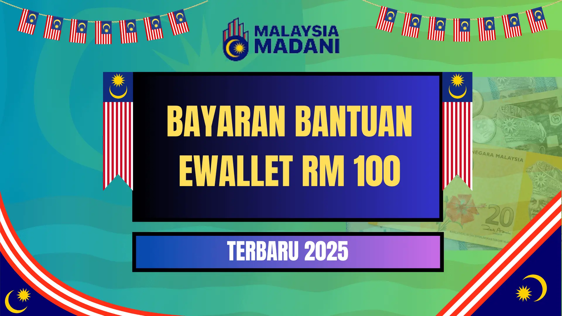 E-Wallet RM100 2025: Semak & Tebus Sekarang!