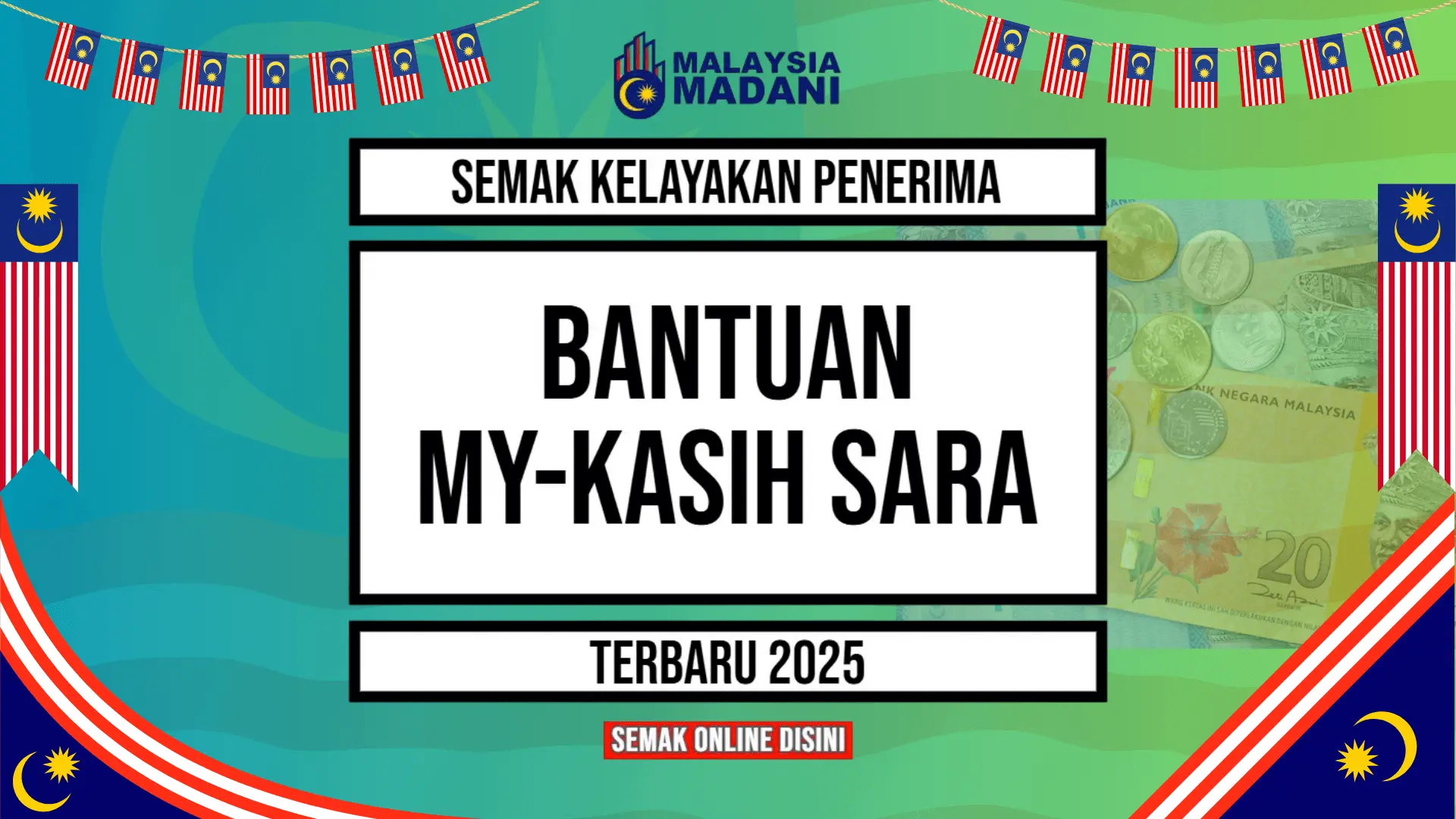 MyKasih SARA 2025: Semakan Kelayakan Online