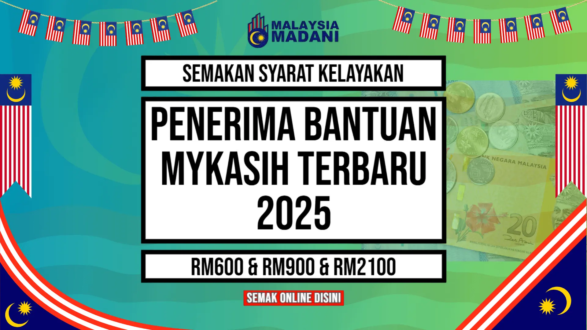 MyKasih 2025 – Syarat & Semakan Bantuan