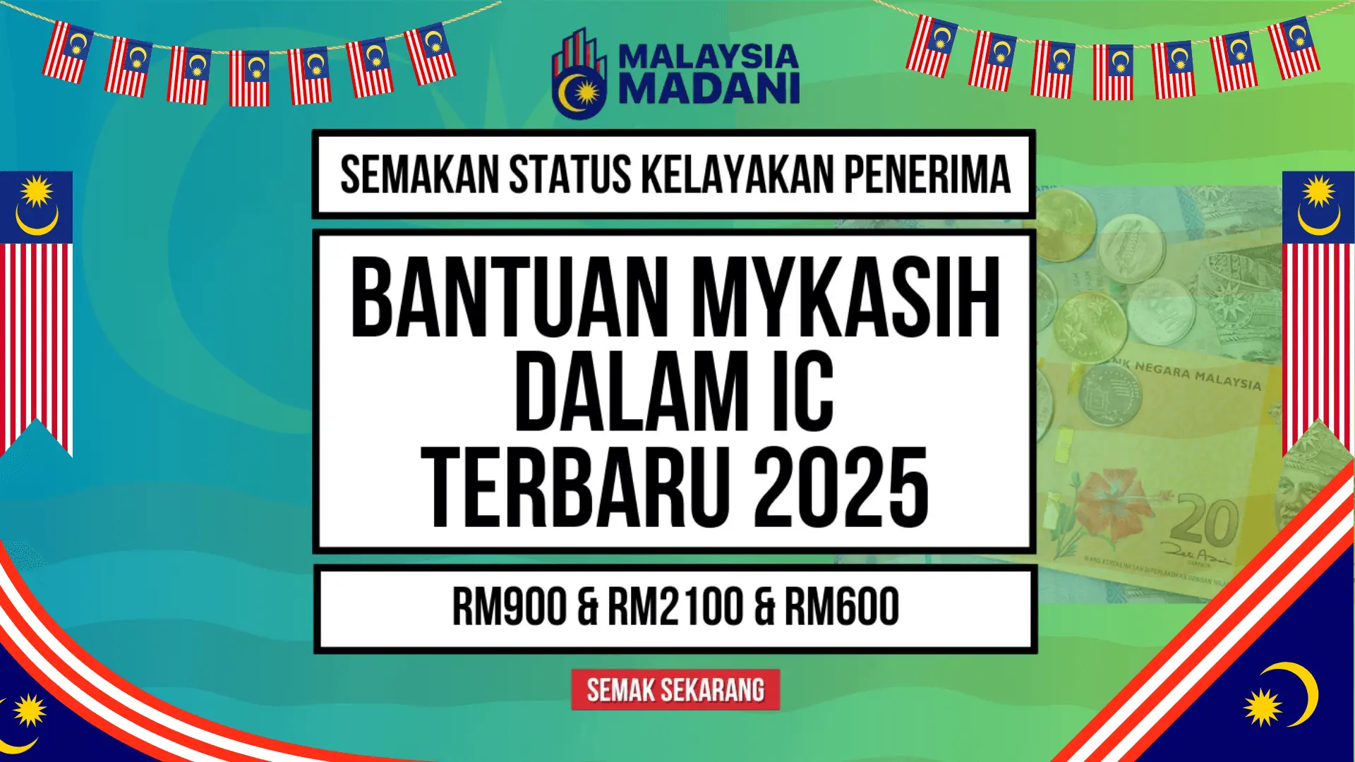 Semakan MyKasih SARA 2025: Status & Kelayakan