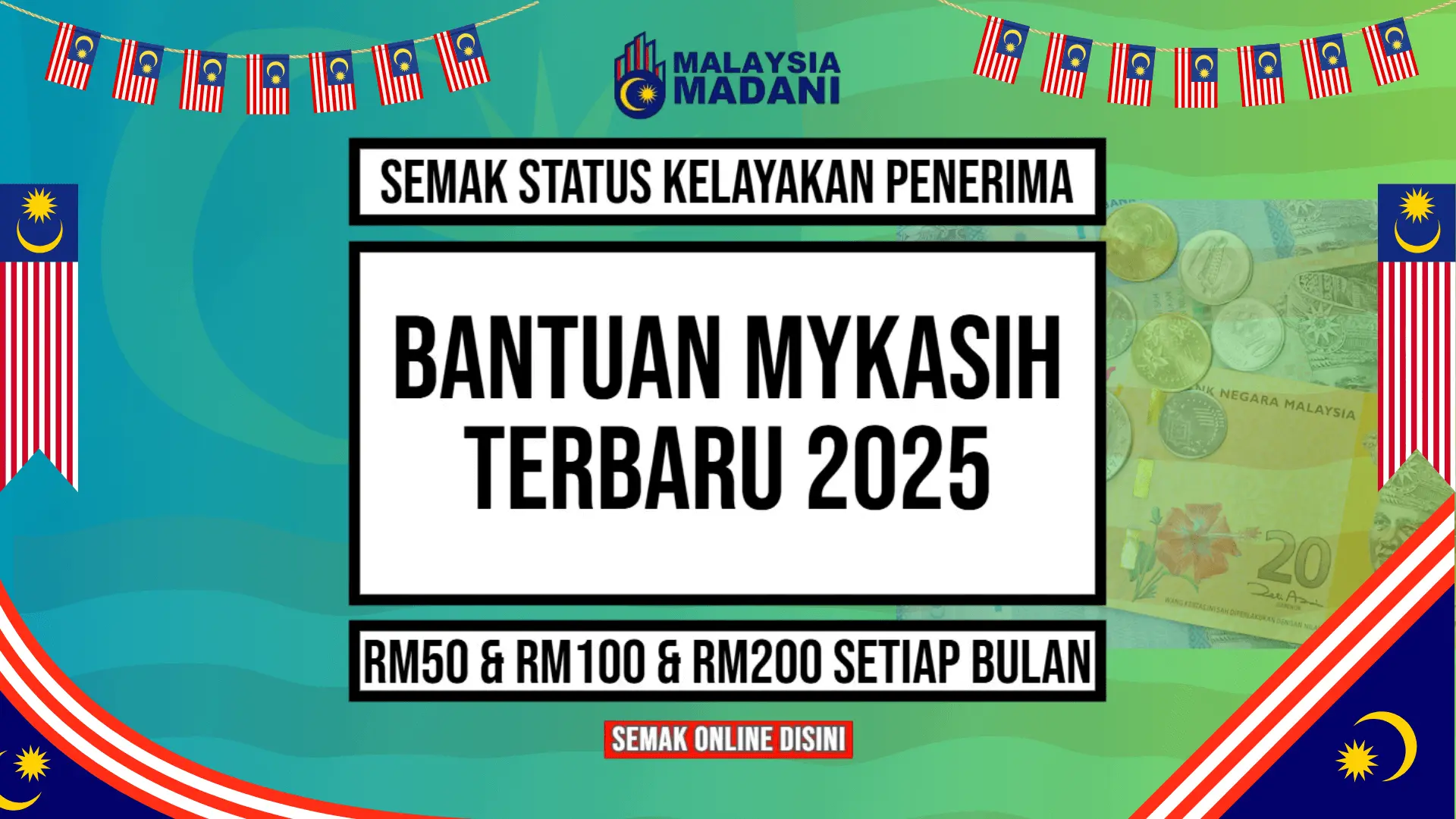 MyKasih 2025: Semakan Kelayakan Bantuan
