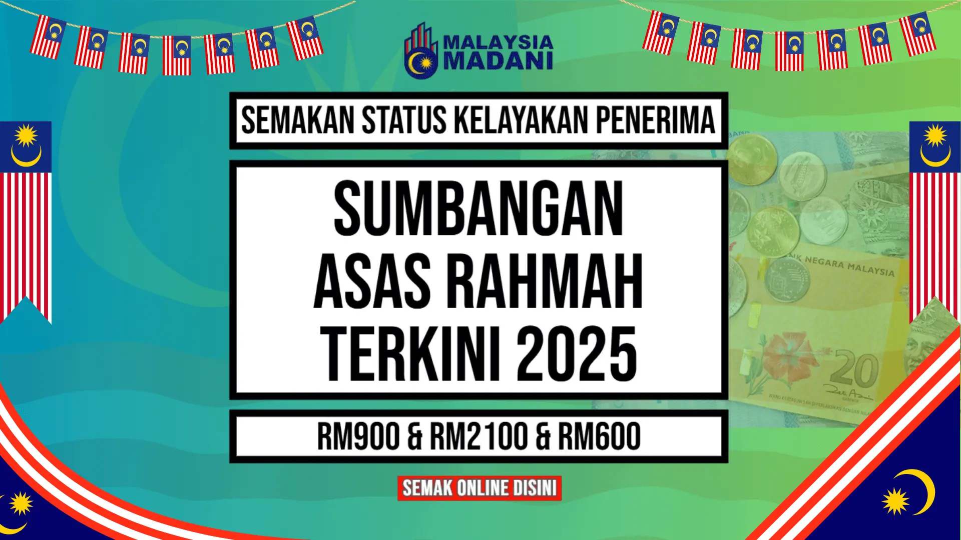 Semakan Sumbangan Asas Rahmah 2025 – Semak Kelayakan Sekarang!