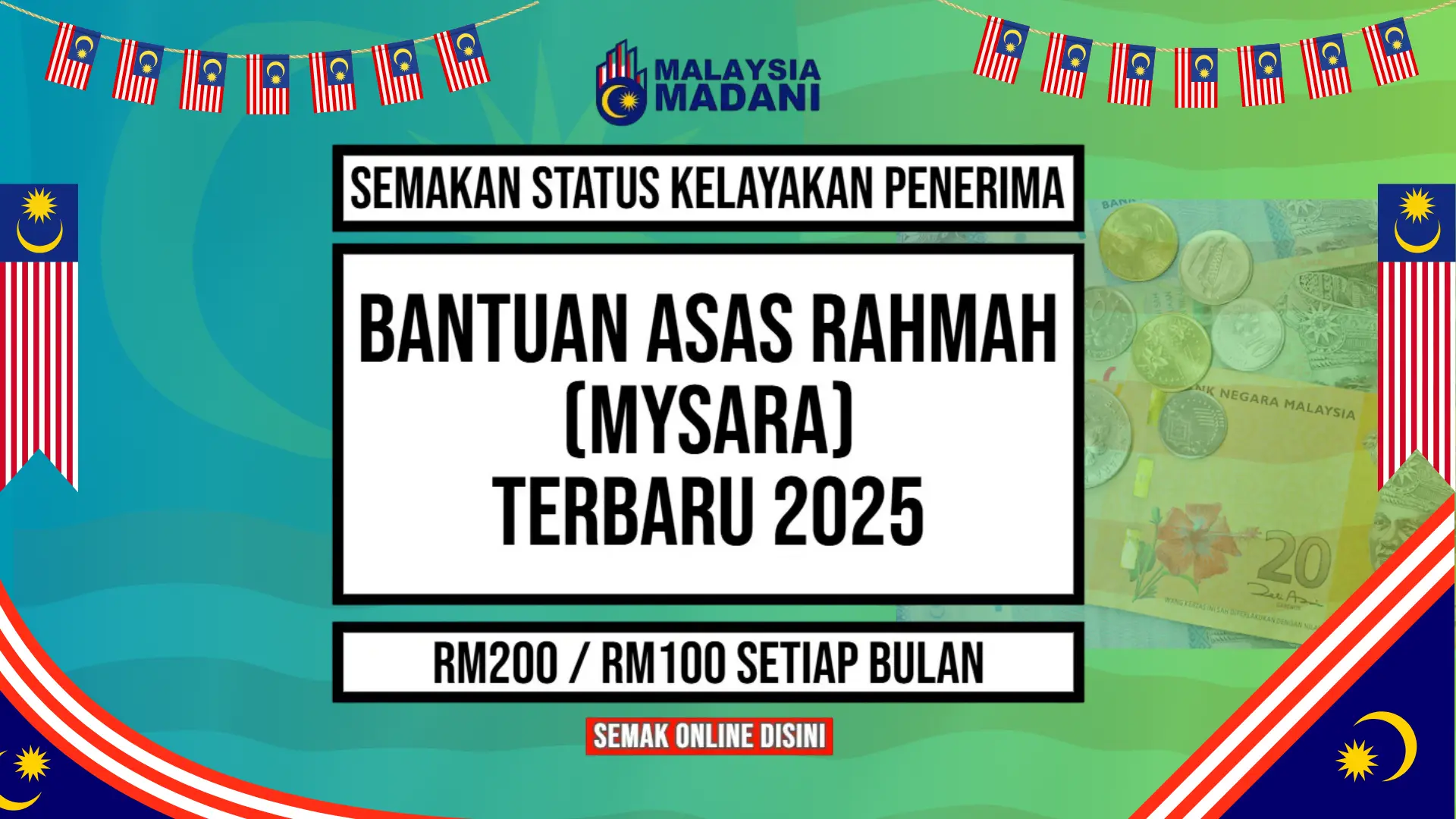 Semakan MySARA 2025: Layak atau Tidak?