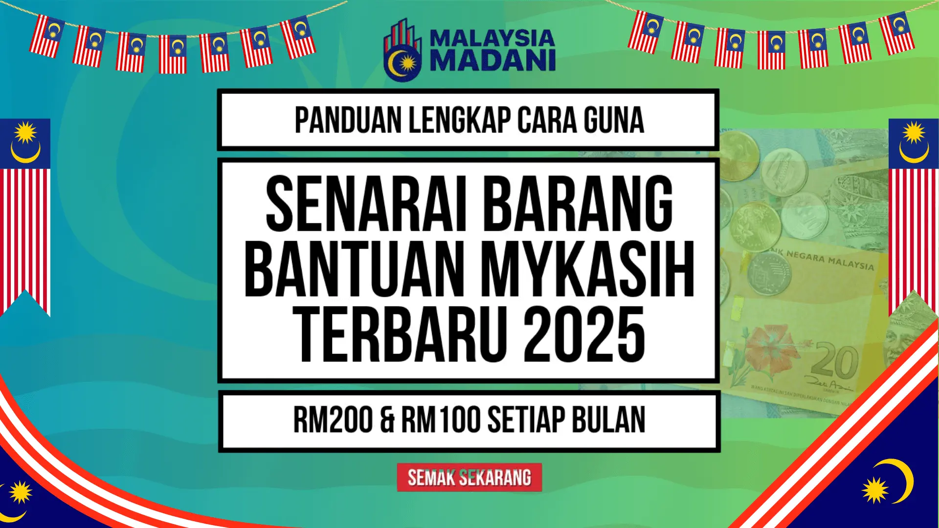 Senarai Barangan MyKasih 2025