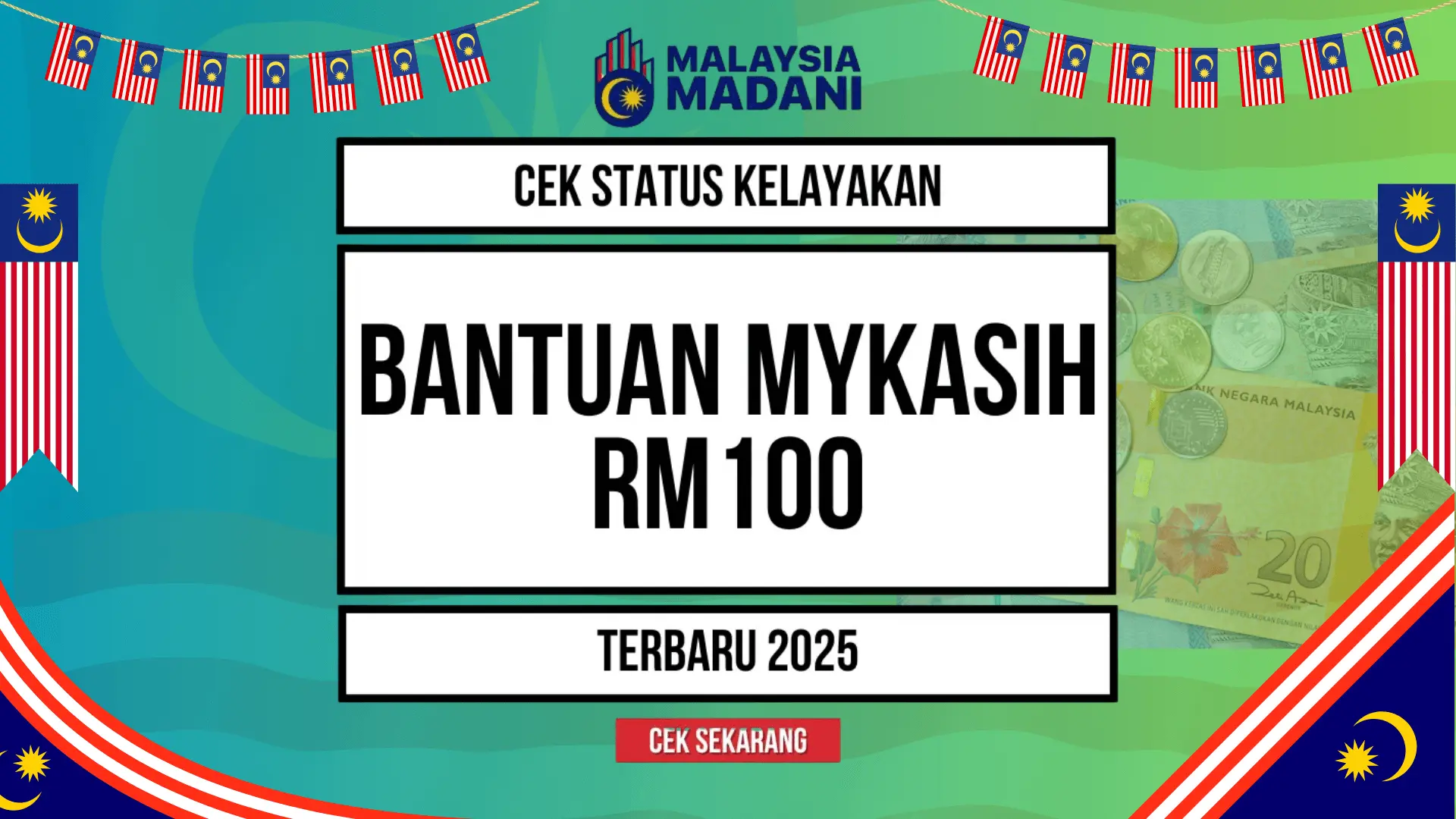 Semak Status MyKasih RM100 2025