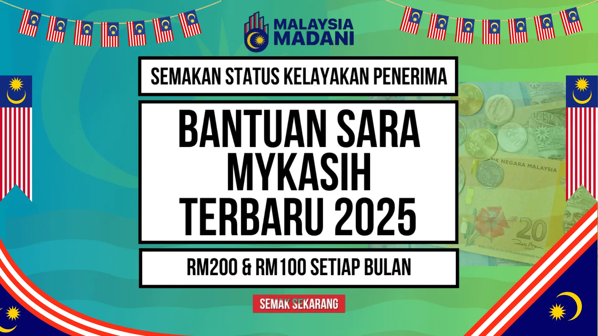 Semakan SARA MyKasih 2025 & Kelayakan Penerima