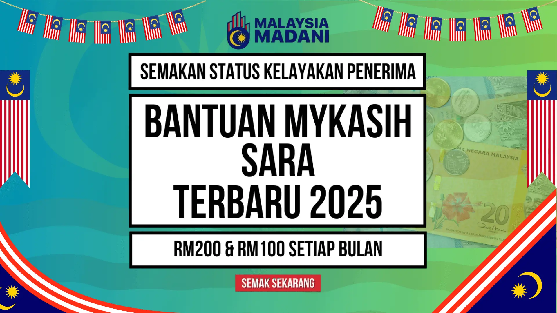 Semakan Kelayakan SARA MyKasih 2025