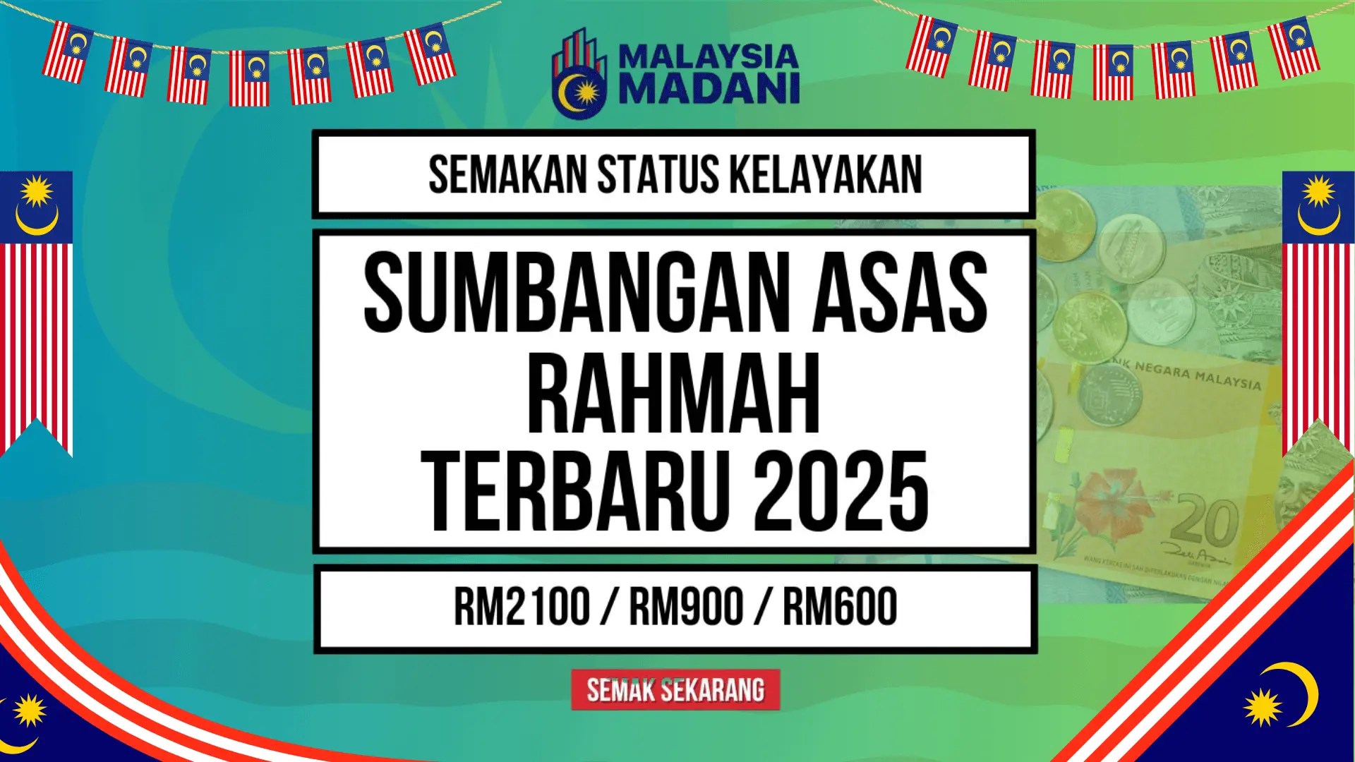 Semakan SARA MyKasih 2025: Status Kelayakan