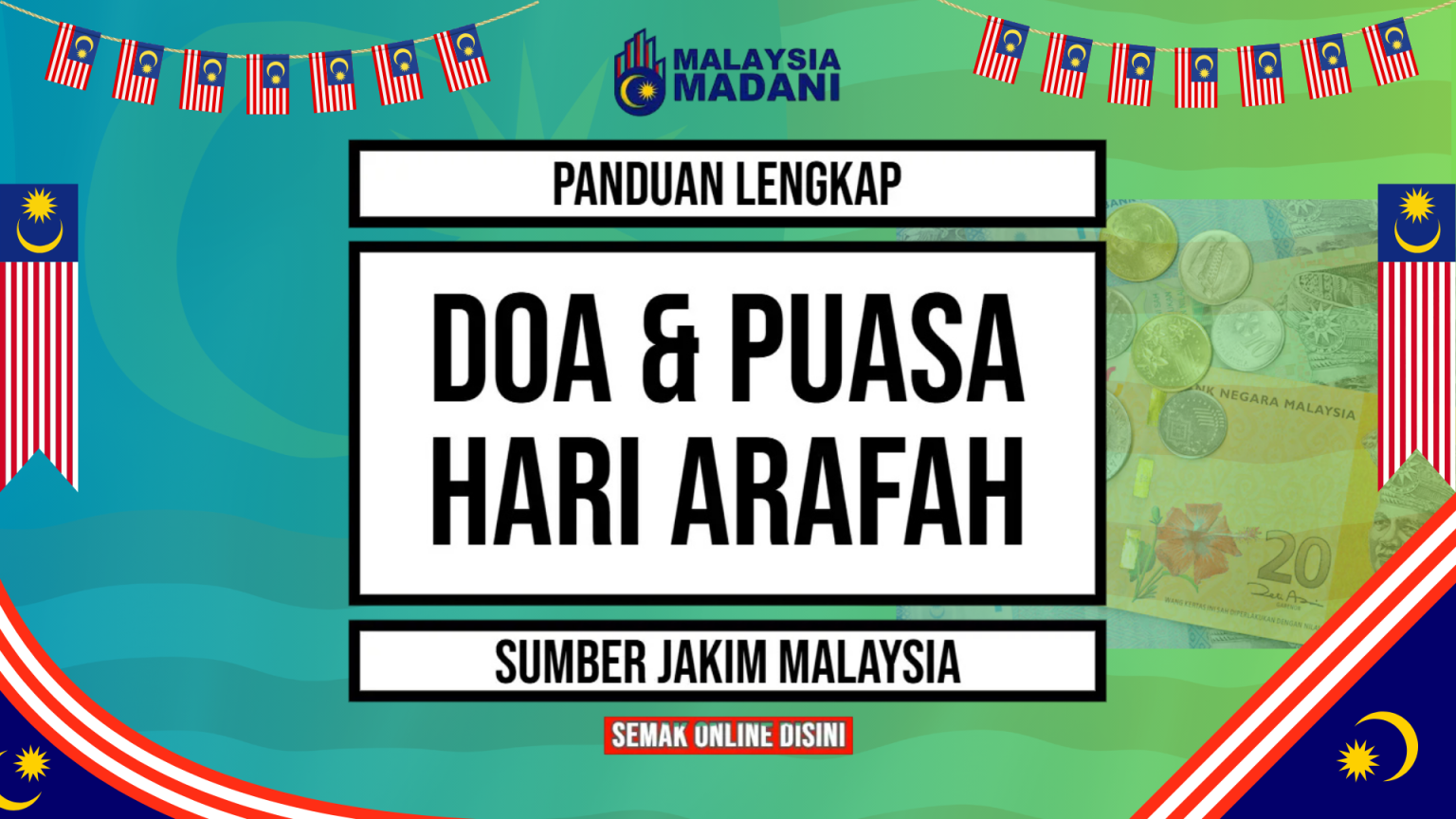 Hari Arafah 2025: Doa & Puasa Sunat